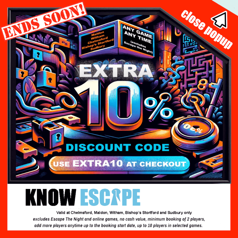 Book - Chelmsford Escape Rooms